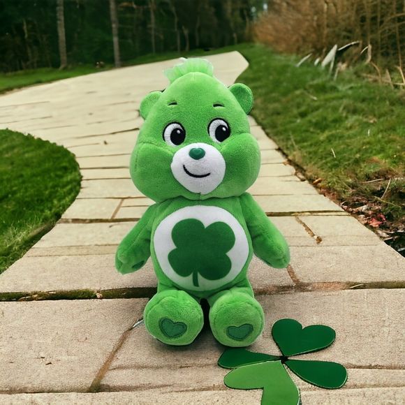 Care Bears | Toys | 220 Green Care Bears 0 Plush Good Luck Bear Stuffed Animal | Poshmark